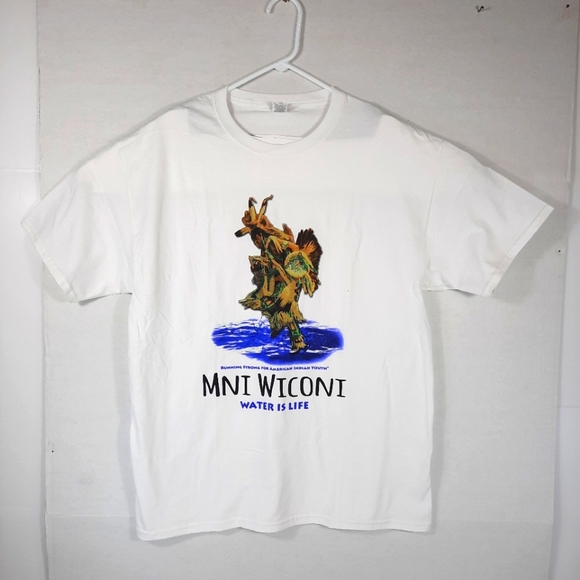 Fruit of the Loom | Shirts | Mni Wiconi Water Is Life Large American ...